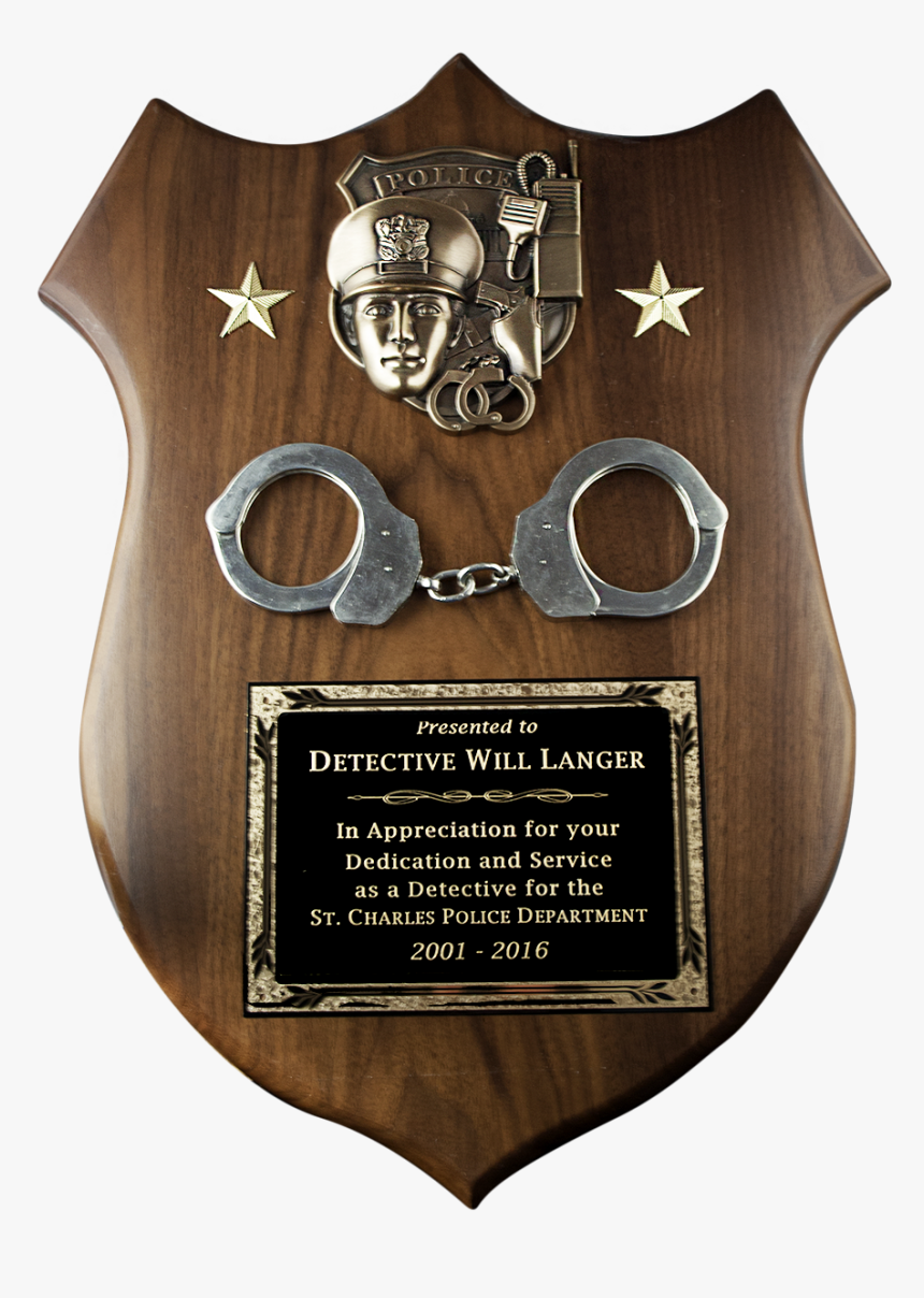 Police Shield Plaques, HD Png Download , Transparent Png Image - PNGitem