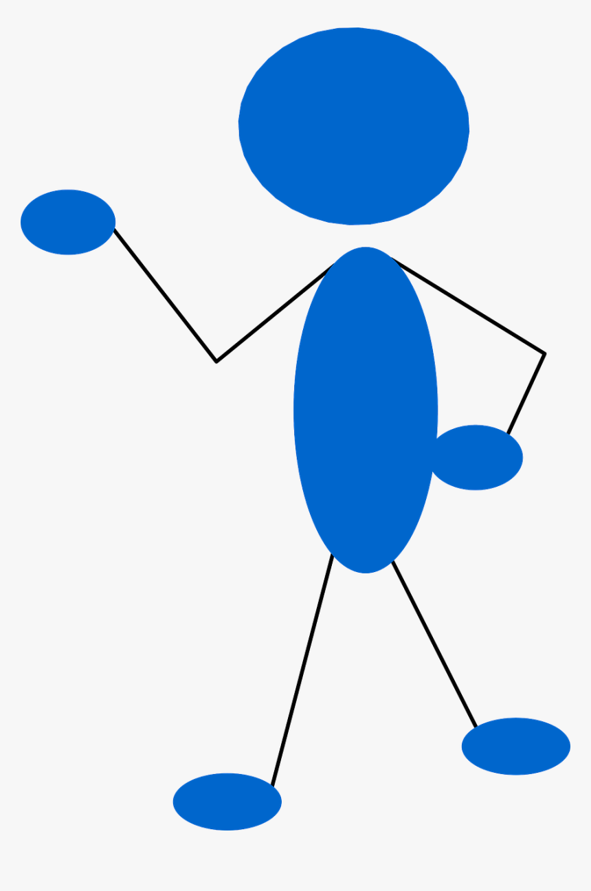 Person Pointing Stick Man, HD Png Download , Transparent Png Image ...