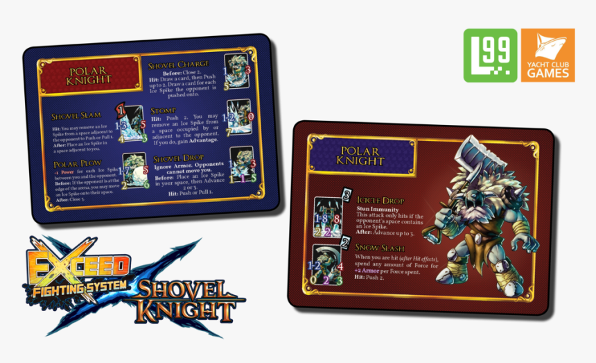 Exceed Card Previews - Exceed Shovel Knight Season 4, HD Png Download ...