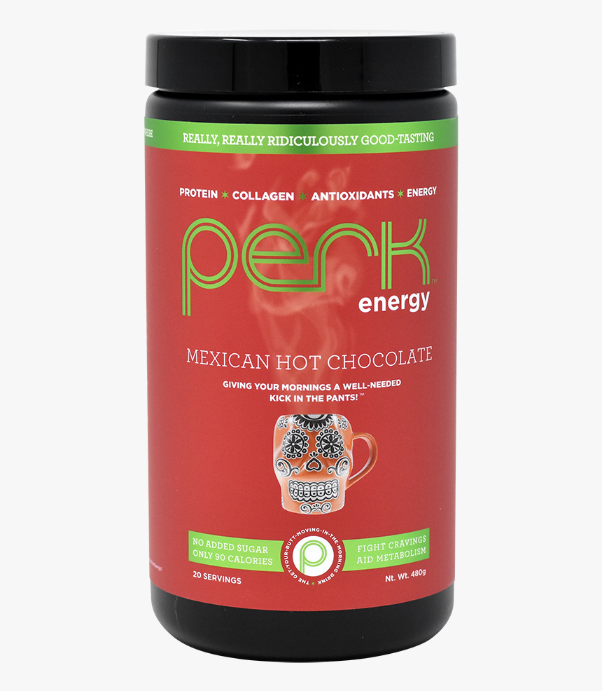 Perk Energy Original Mexican Hot Chocolate Class - Grape, HD Png ...