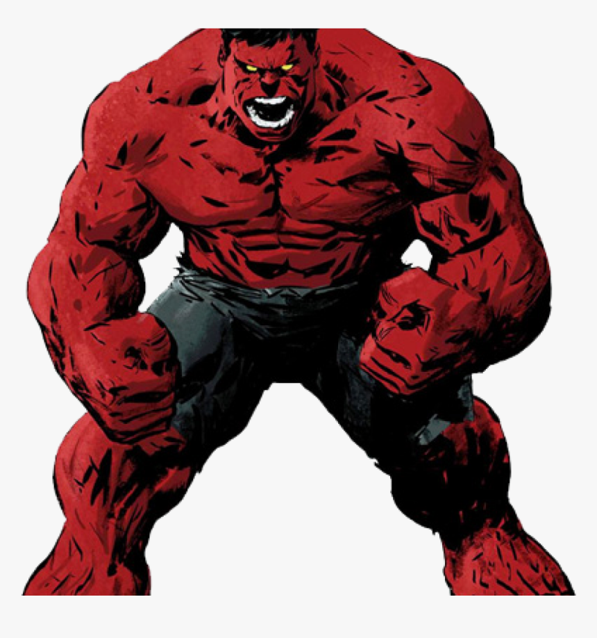 Transparent The Hulk Clipart - Red Hulk Png, Png Download , Transparent ...