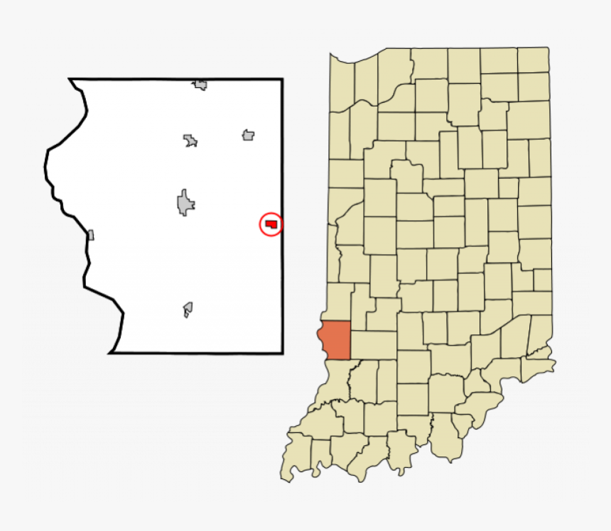 Dugger - Butler University On A Map, HD Png Download , Transparent Png ...