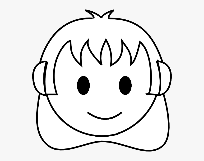Smiley Face Girl Clip Art