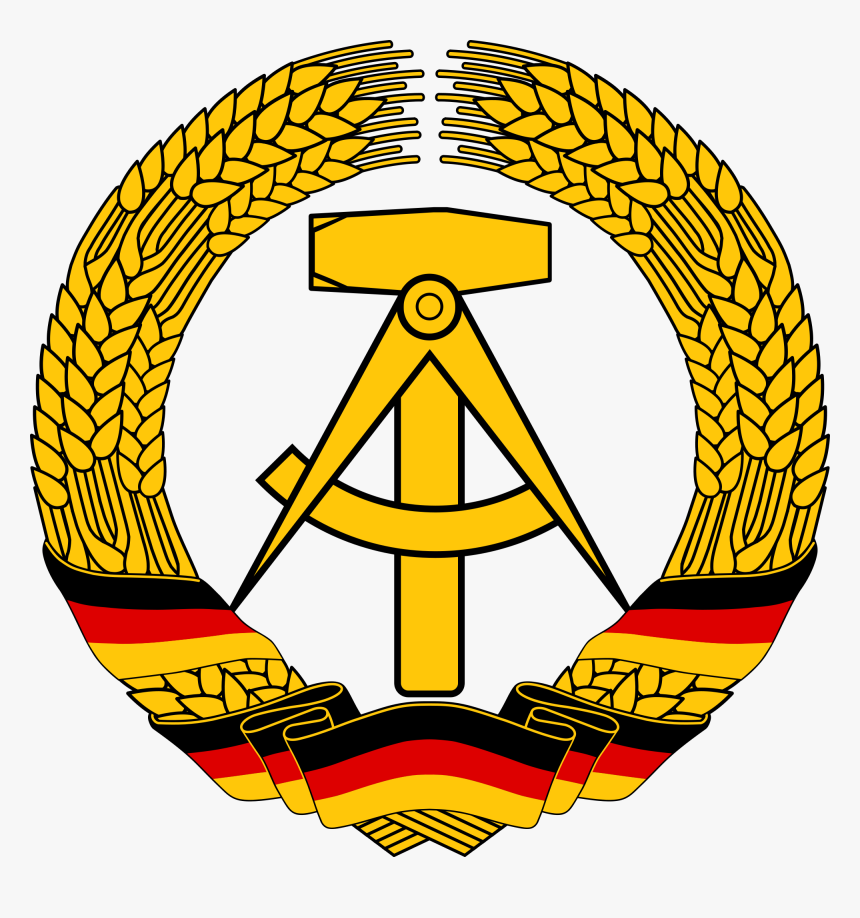 Coat Of Arms Of East Germany Communism, Cold War, - Ddr Coat Of Arms ...
