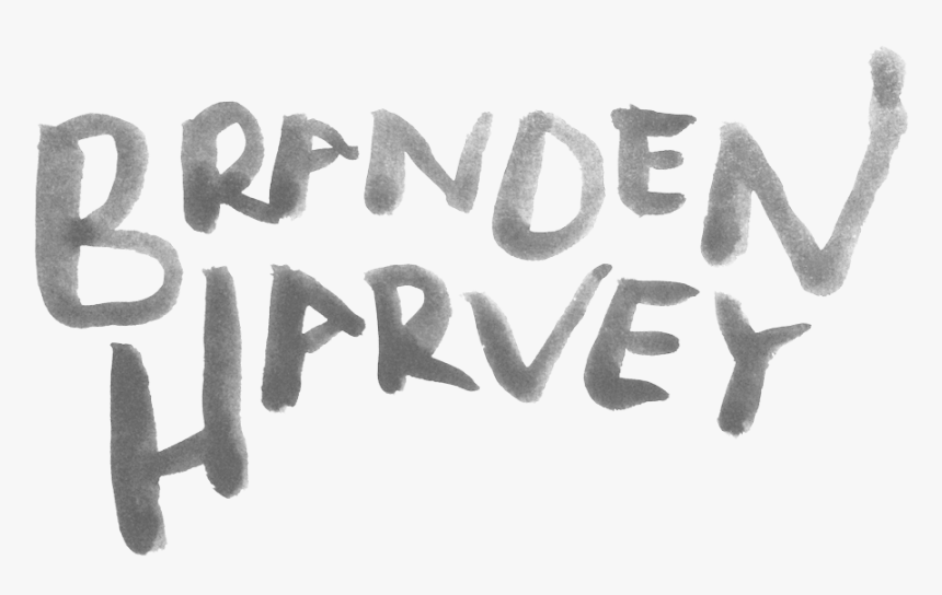Branden Harvey Logo Png - Calligraphy, Transparent Png , Transparent ...