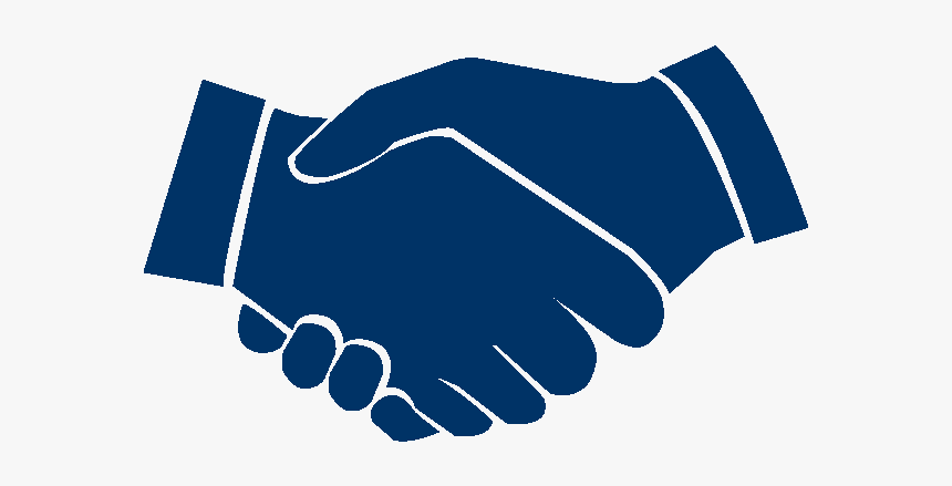Handshake Icon - Business Hand Shake Clipart, HD Png Download ...