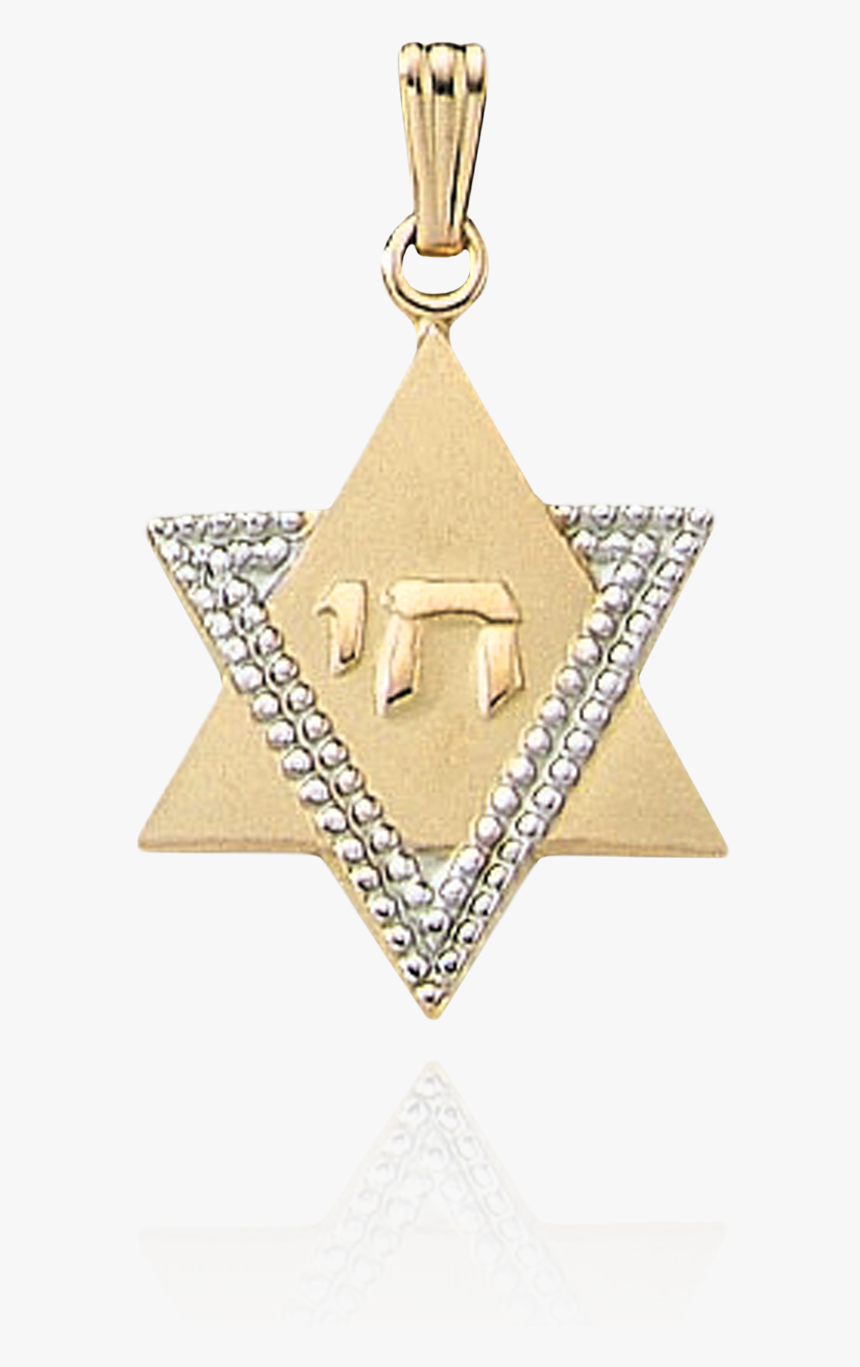 Star Of David With Chai Pendant - Emblem, HD Png Download , Transparent ...