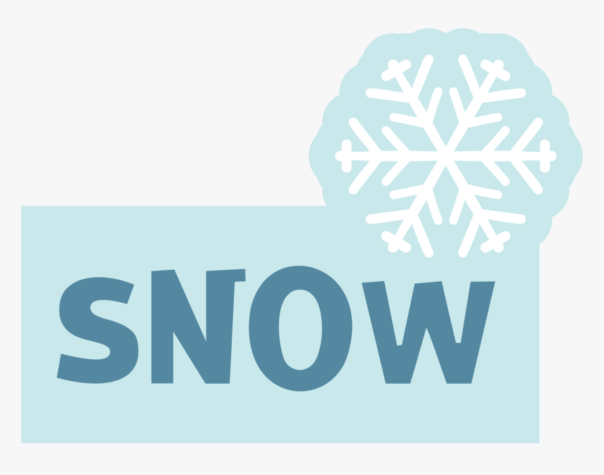 Snow Label Svg Cut File - Graphic Design, HD Png Download , Transparent ...