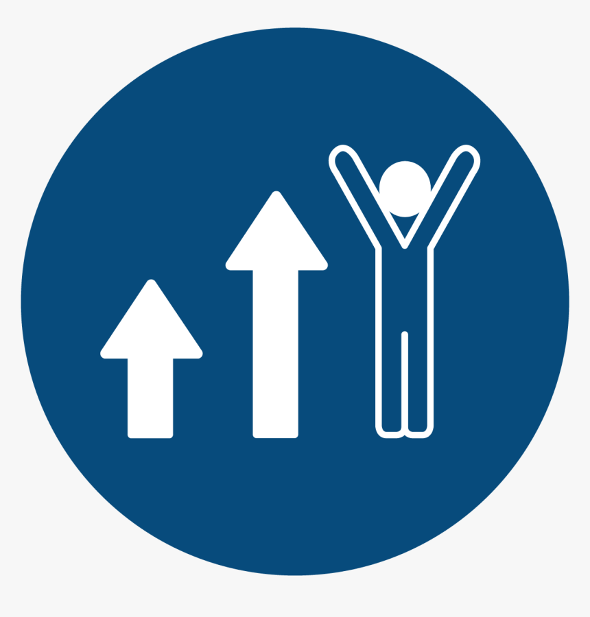 Leading Change Icon - Diversified Icon Png Blue, Transparent Png ...