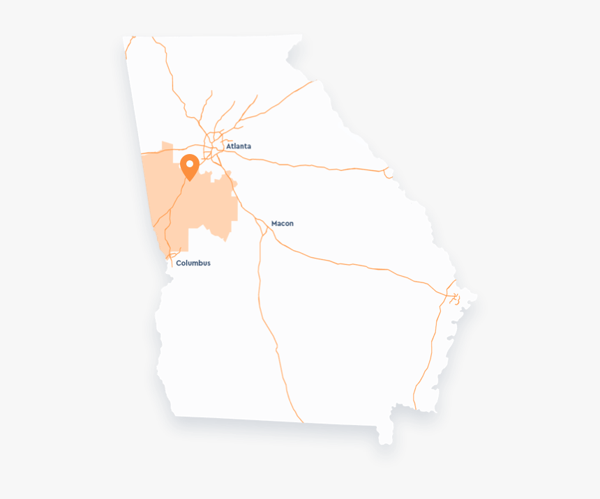 Map Of The 3rd District Of Georgia - Georgia State House District 51 ...