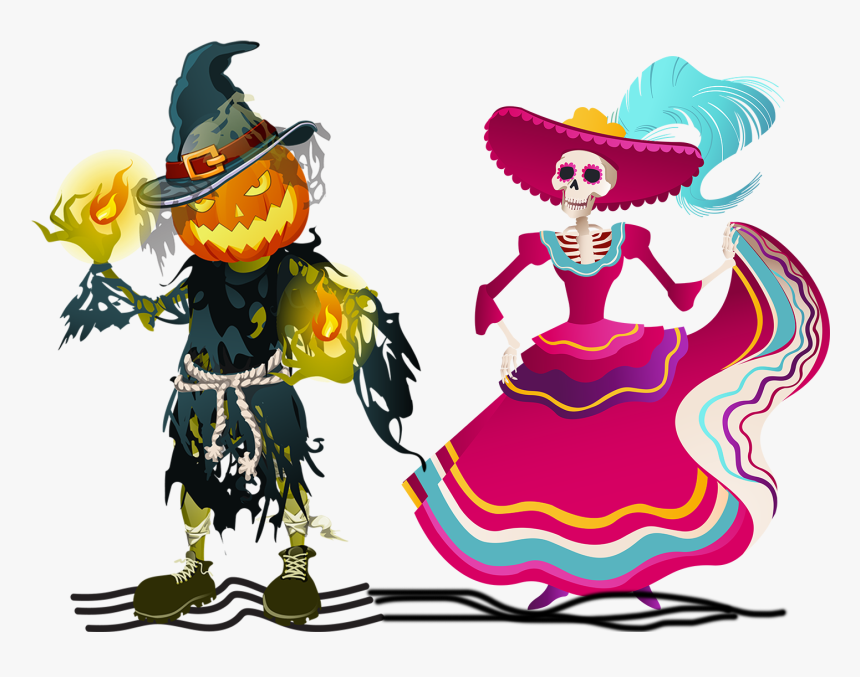 Catrinas Vector, HD Png Download , Transparent Png Image - PNGitem