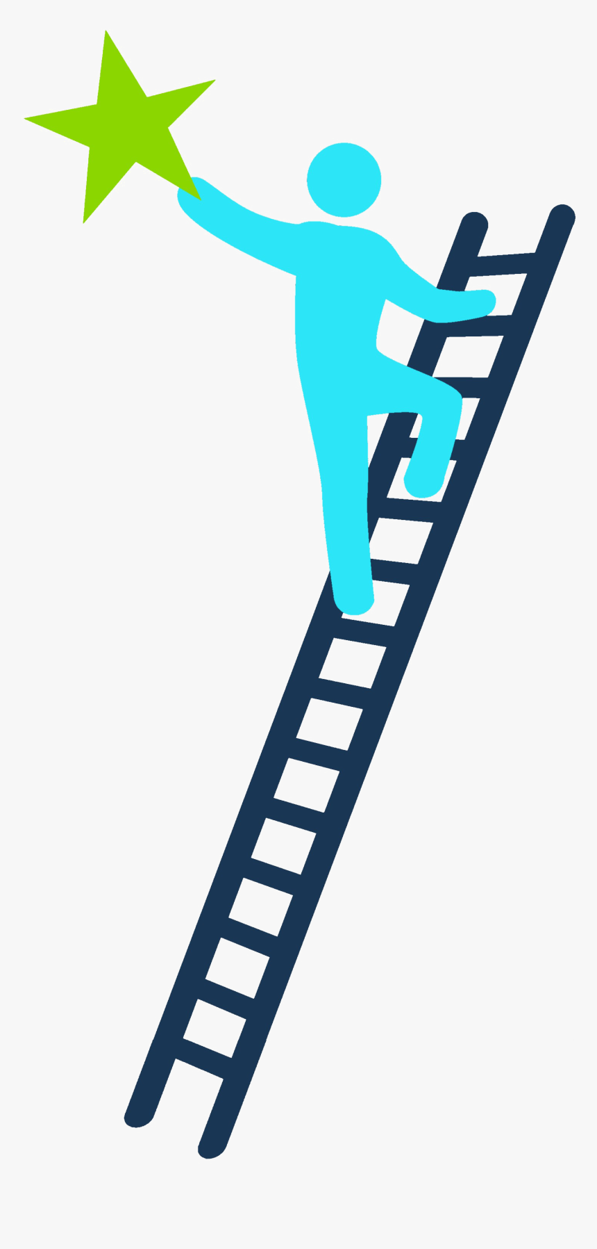 Ladder Of Success Png Transparent Image - Climbing The Ladder Png, Png ...