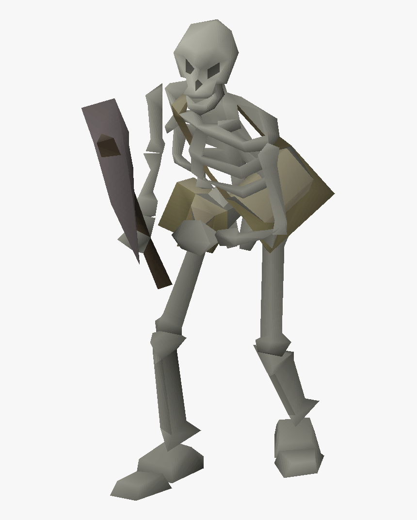 Runescape 2007 Skeleton, HD Png Download , Transparent Png Image - PNGitem