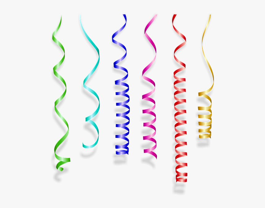 Streamers - Transparent Background Streamers Png, Png Download ...