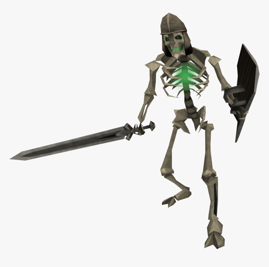 Runescape Lvl 100 Skeleton, HD Png Download , Transparent Png Image ...
