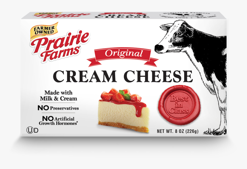 Cream Cheese - Prairie Farms Cream Cheese, HD Png Download ...