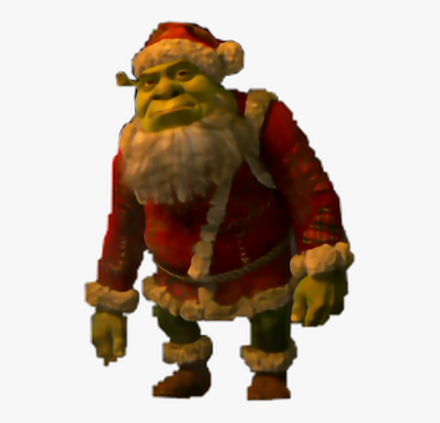 #shrek #santa #funny#freetoedit - Santa Shrek, HD Png Download ...