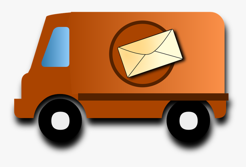 Mail Car Cliparts, HD Png Download , Transparent Png Image - PNGitem