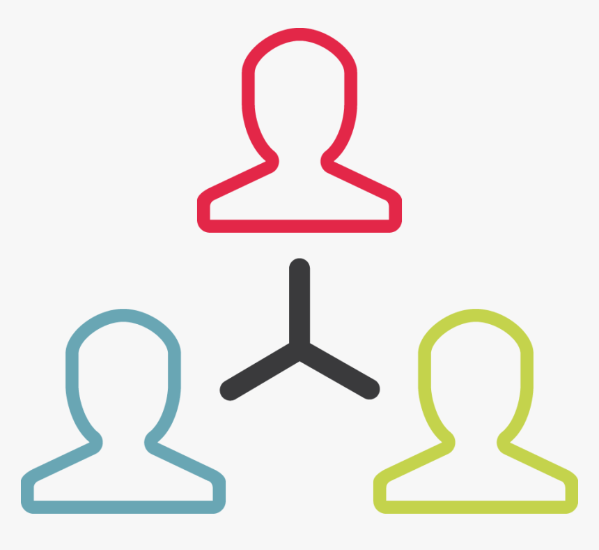 Use Collaboration For Better Teamwork - Team Of Three Icon, HD Png ...