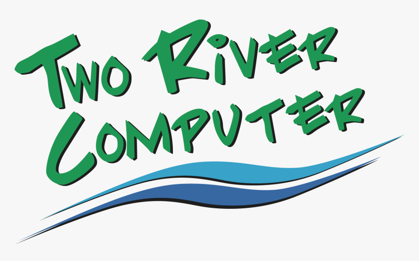 Two River Computer Logo, HD Png Download , Transparent Png Image - PNGitem