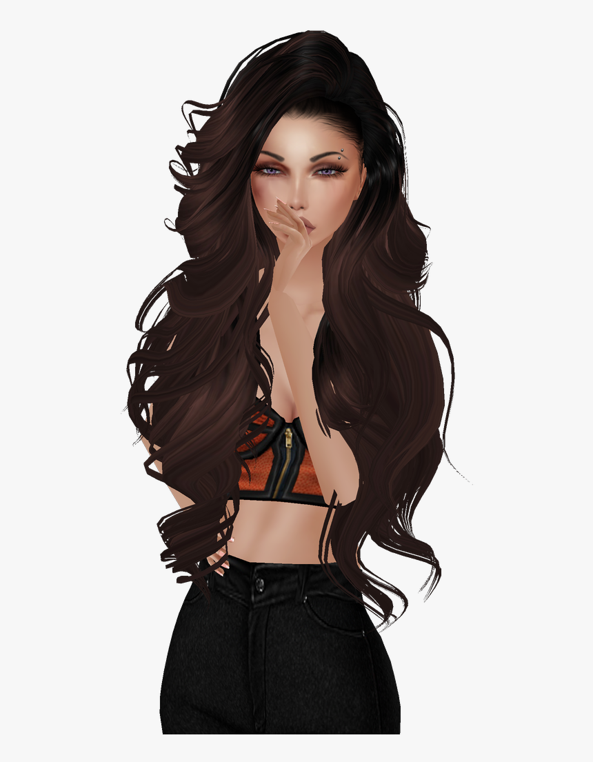 Cr Kineve Imvu Onfleek Ootd Single Lady Smokinhot Imvu - Girl, HD Png Download , Transparent Png ...