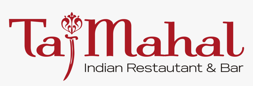 Taj Mahal Restaurant - Taj Mahal Name Logo Png, Transparent Png ...