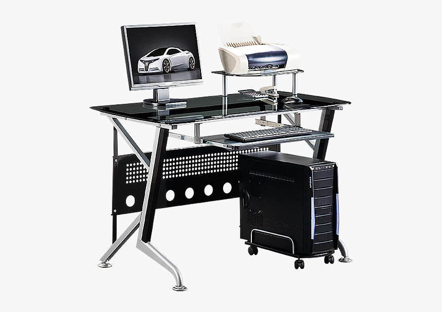 Computer Desk, HD Png Download , Transparent Png Image - PNGitem