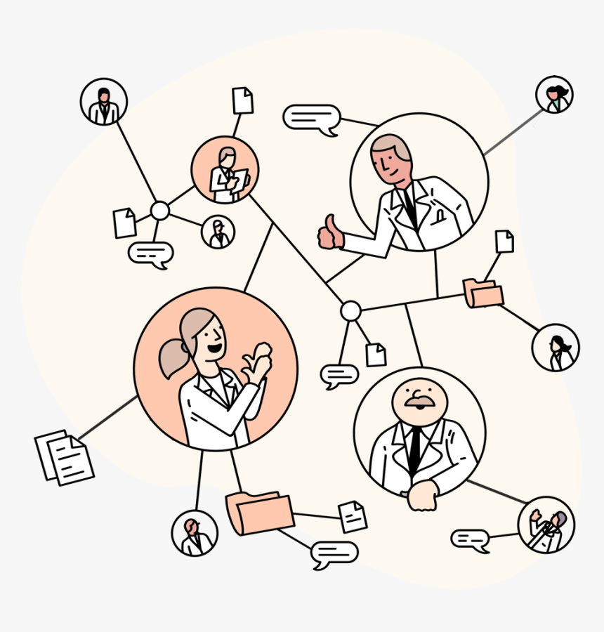 Illustration Of Doctor Network - Cartoon, HD Png Download , Transparent ...