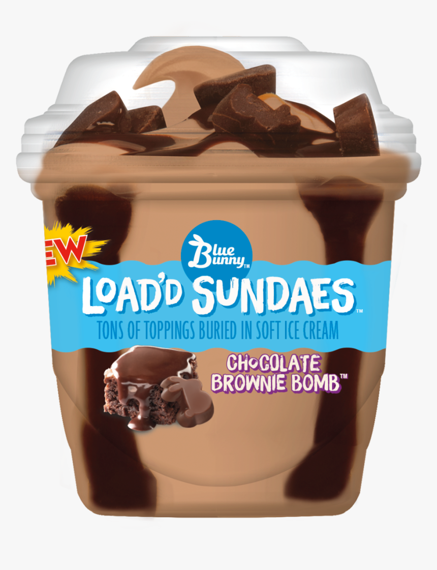 Load D Sundaes - Blue Bunny Sundae Ice Cream, HD Png Download ...