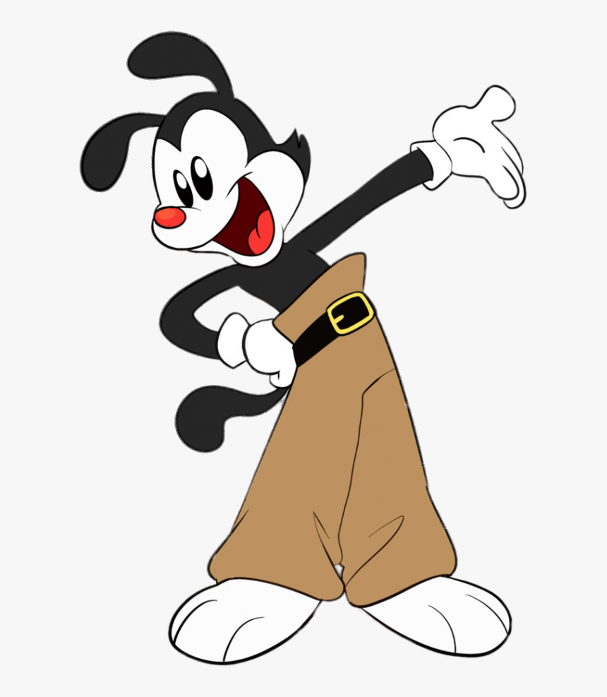 Animaniacs Character Yakko Arm Up - Yakko Wakko And Dot Png ...