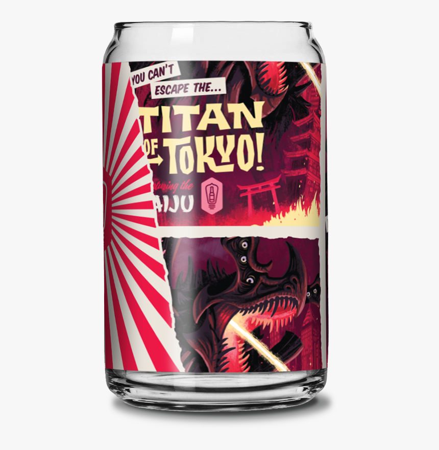 Bl 17 Titanoftokyo Glass Side1 - Caffeinated Drink, HD Png Download ...