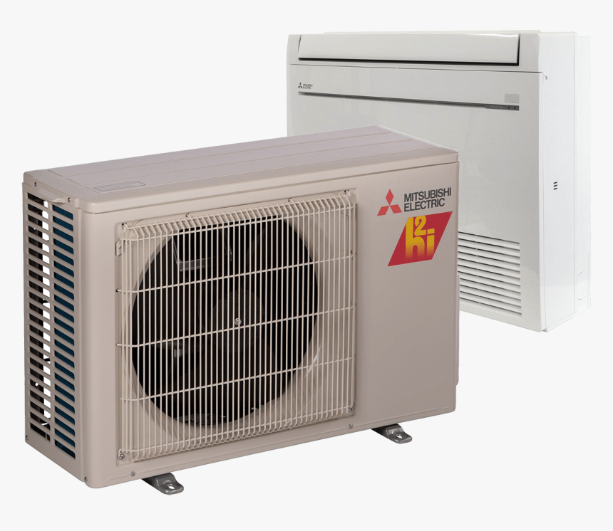 Mitsubishi 9,000 Btu Floor Mounted Mini Split Heat - Air Conditioning ...