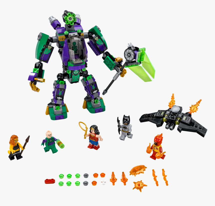 Lex Luthor™ Mech Takedown - Lego Dc Super Heroes Sets 2018, HD Png ...