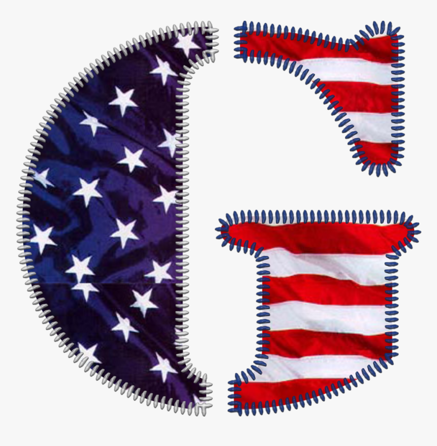 American Flag Letter E, HD Png Download , Transparent Png Image - PNGitem