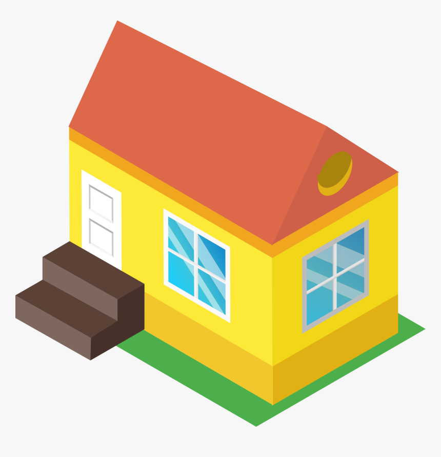 Isometric House Png, Transparent Png , Transparent Png Image - PNGitem