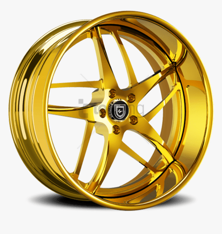 Free Png Download Lexani Rims Gold Png Images Background - 26 Inch Rim ...