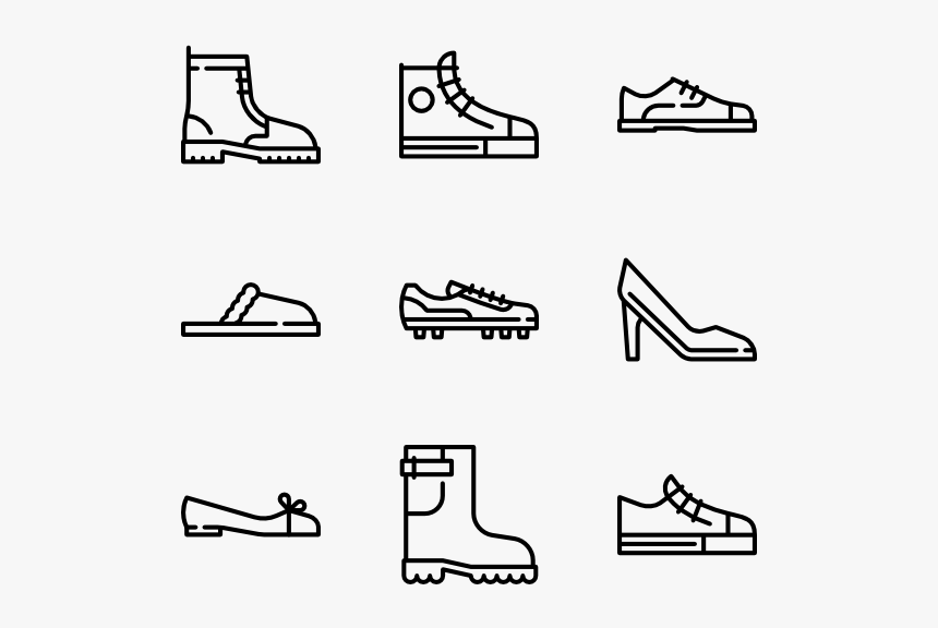 Shoes Pictogram, HD Png Download , Transparent Png Image - PNGitem