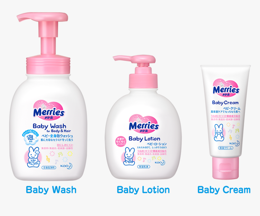Merries Baby Lotion, HD Png Download , Transparent Png Image - PNGitem