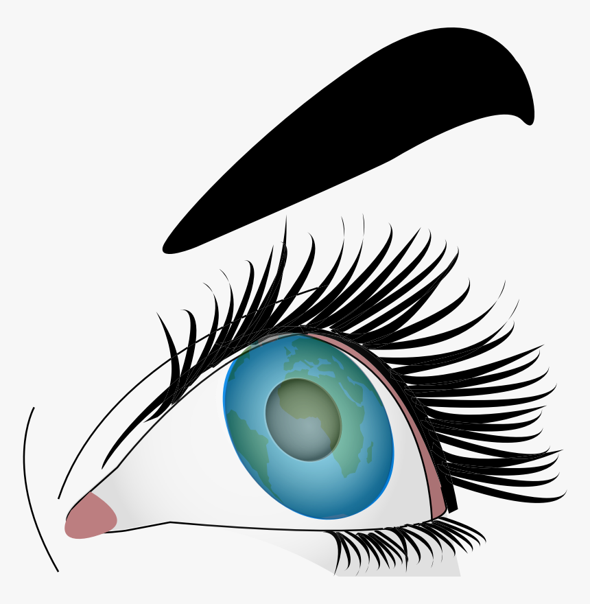 Computer Icons Eye Clip Art - Clipart Oeil, HD Png Download ...