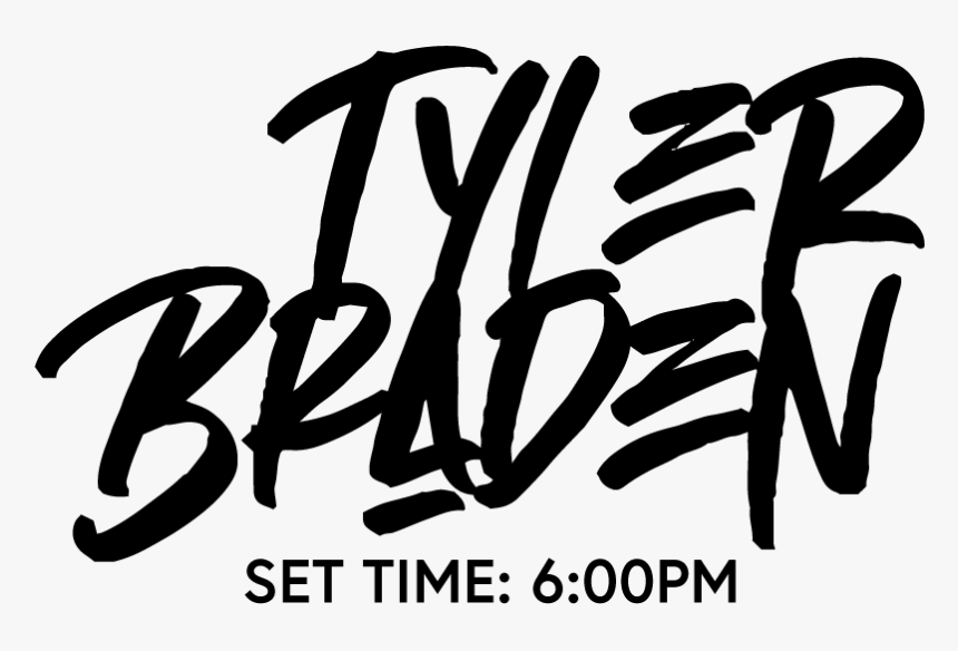 Tylersettime - Calligraphy, HD Png Download , Transparent Png Image ...