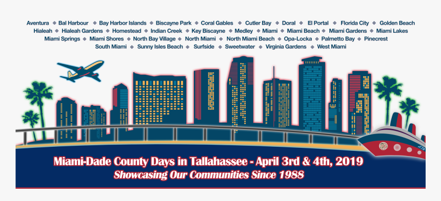 Miami Skyline Png , Png Download - Miami Skyline Silhouette ...