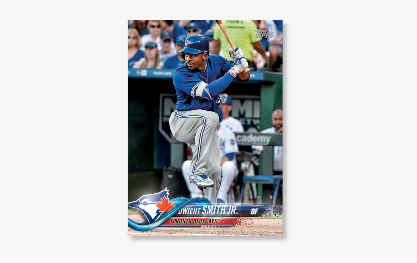 2018 Topps Baseball Series 2 Dwight Smith Jr - College Baseball, HD Png ...