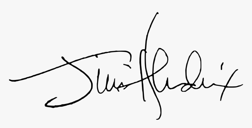 Jimi Hendrix Signature Png, Transparent Png , Transparent Png Image ...