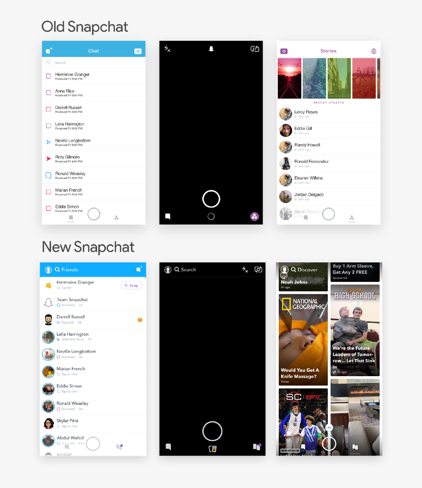 Snapchat Redesign Fail, HD Png Download , Transparent Png Image - PNGitem