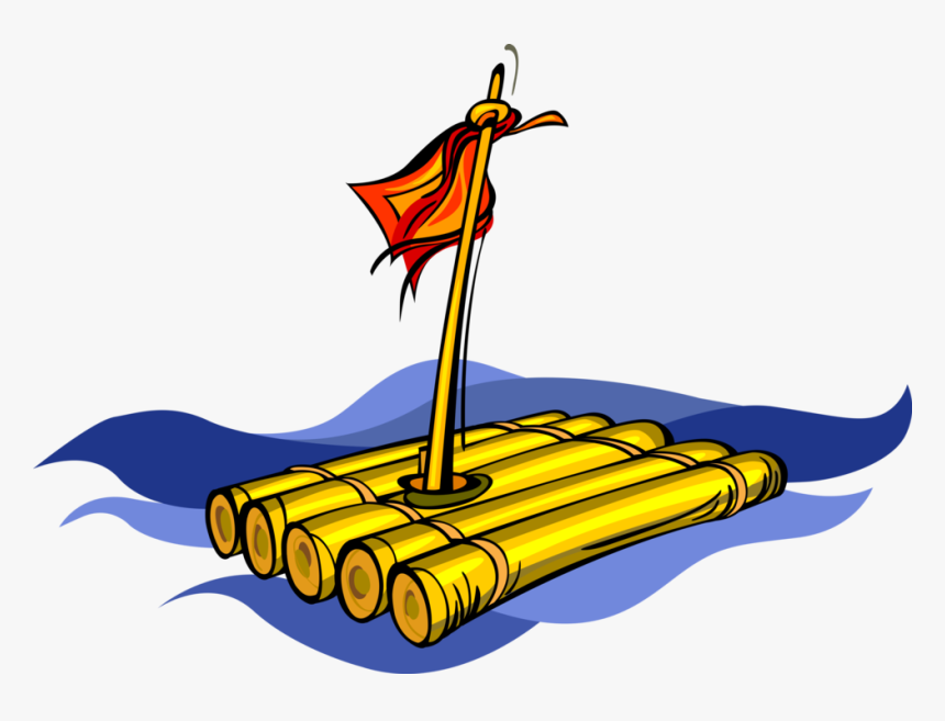 Bamboo Raft Vector, HD Png Download , Transparent Png Image - PNGitem