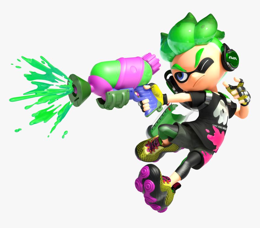 Inkling De Splatoon 2, HD Png Download , Transparent Png Image - PNGitem