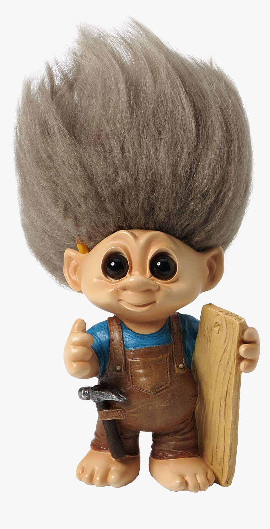 Lykketrold - Hustømrerne - Carpenter Troll - Small - Gjøl Trolls, HD ...