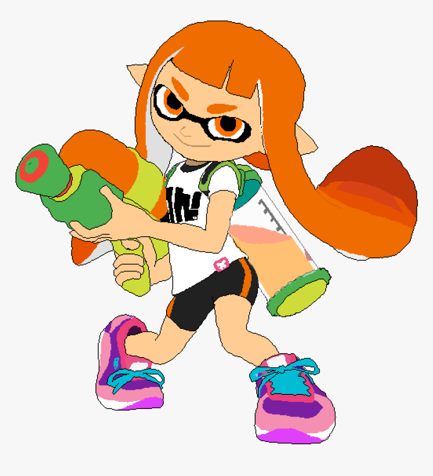 Splatoon Inkling Girl, HD Png Download , Transparent Png Image - PNGitem