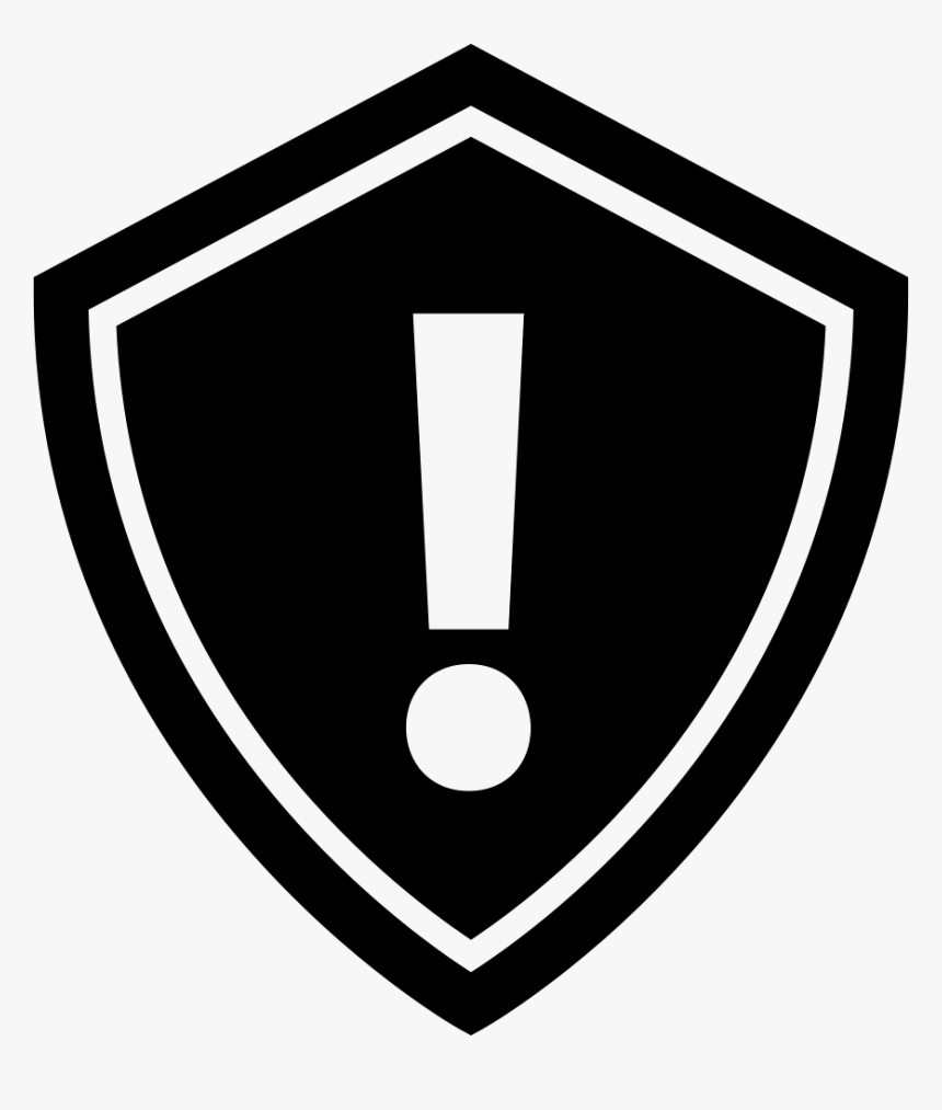 Security Alert Symbol Of An Exclamation Sign Inside - Security Alert ...