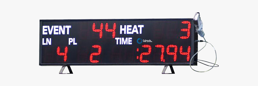 Portable Mini 2-line Led Scoreboard - Scoreboard, HD Png Download ...
